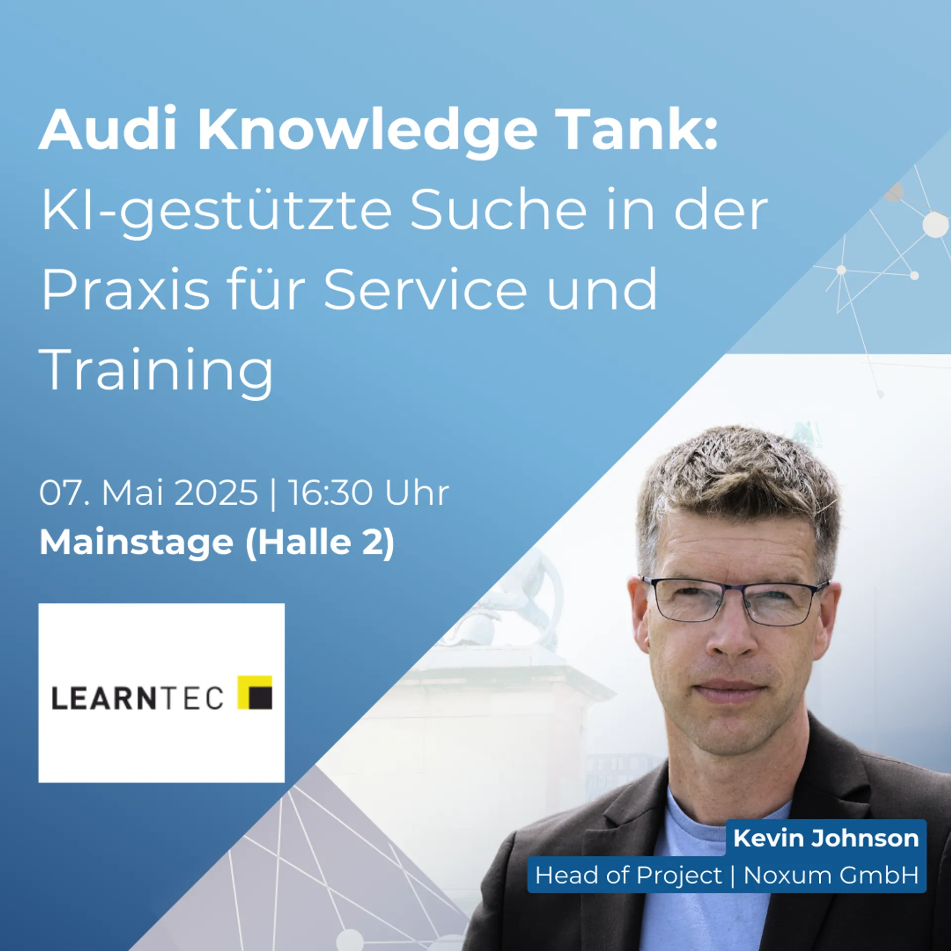 Noxum at Learntec 2025: Intelligent learning solutions for companies | NovaDB